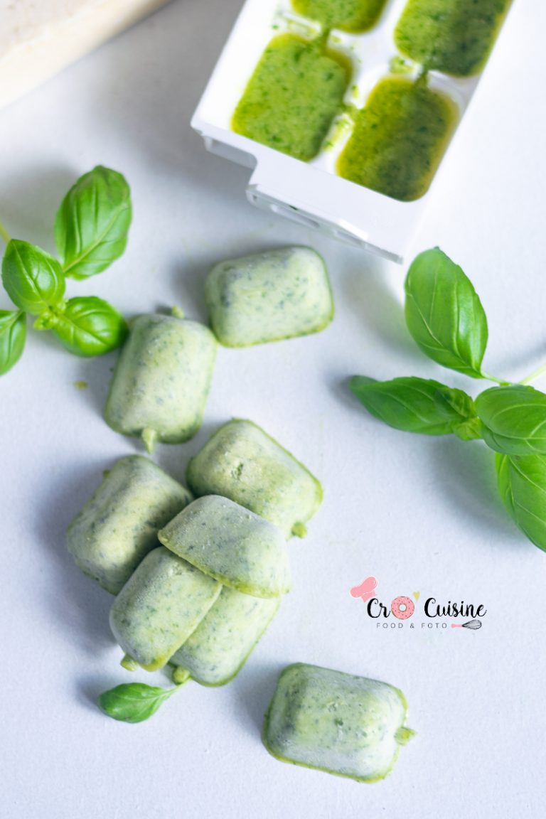 Cubes huile d'olive, basilic et parmesan - Cuisine et Gourmandises